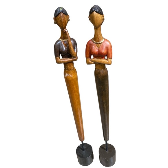 Peir 1 Imports | Art | Elongated Female Statues By Pier Imports | Poshmark